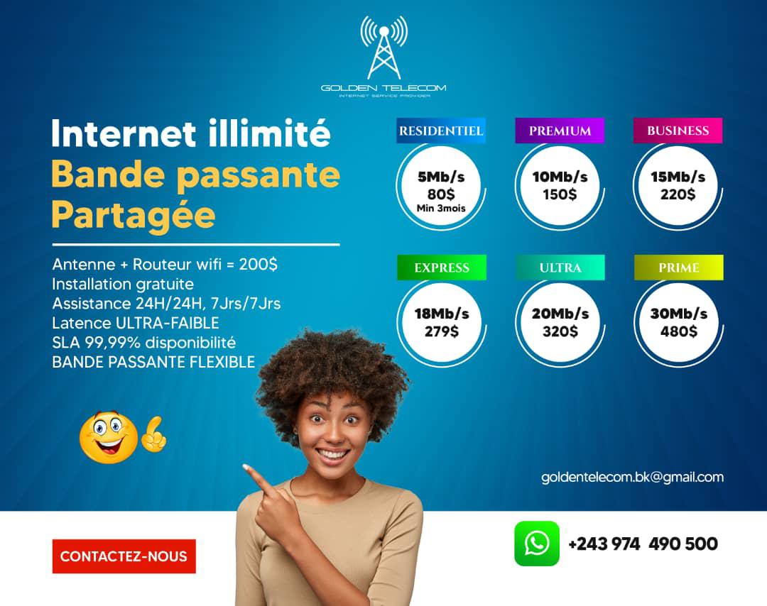 Golden Télécom - Solutions ICT en RDC